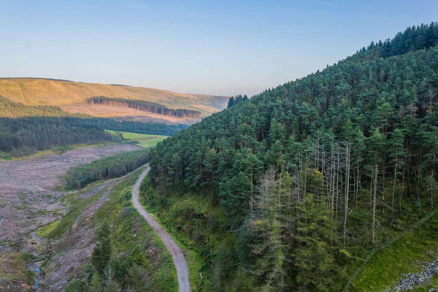 Bwlch Mountain Road, Treorchy – capture.wales